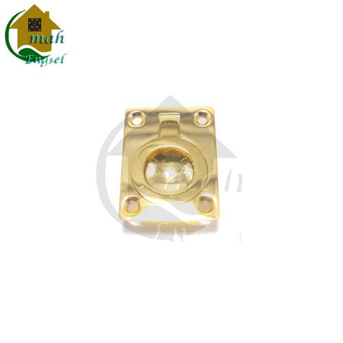 Jual +Baut Handle Laci Tanam Cup 3x4 cm Gold A.LT2 Tarikan Box Knob ...