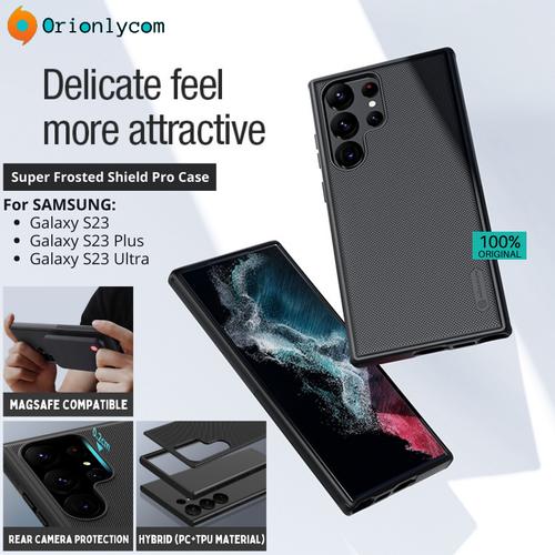 Jual Case Samsung Galaxy S23/Plus/Ultra NILLKIN Frosted Pro MagSafe ...