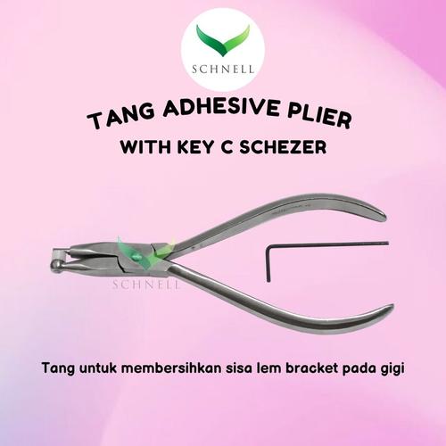 Jual Tang Dental Adhesive Plier With Key/Tang Pembersih Lem Behel ...