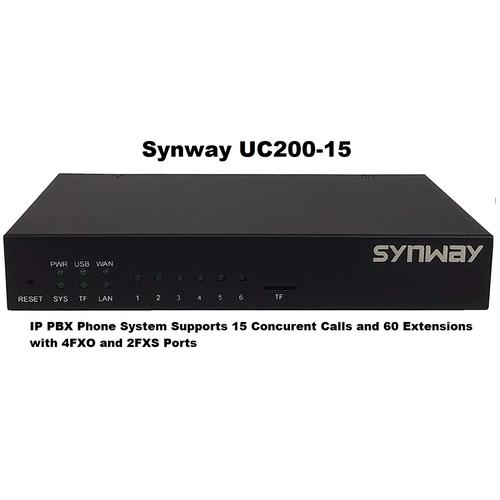 Jual Synway UC200-15 Mini IP-PBX with 60 Users and 15 Concurent Calls ...