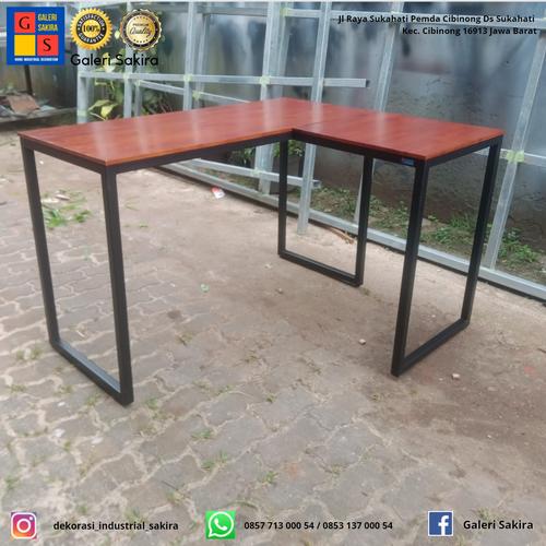 Jual Meja Kerja/ Meja kantor/ Meja komputer/ Meja gaming/ Meja Letter L ...