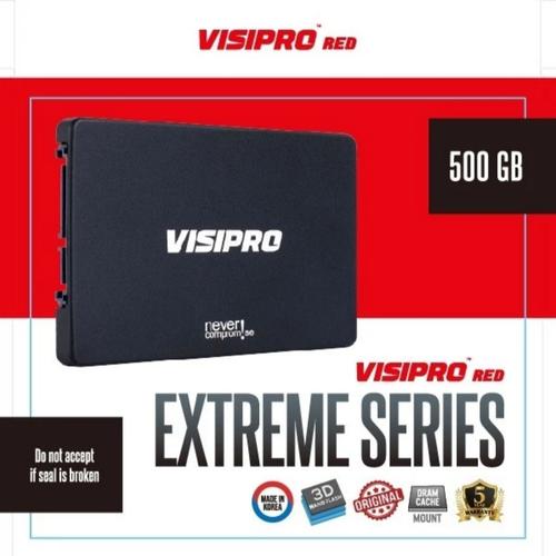Jual Visipro 500GB Red SSD Extreme DRAM Cache Made In Korea 400TBW ...