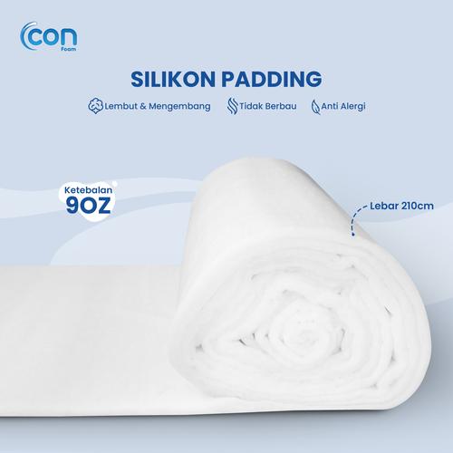 Jual Silikon Lembaran Padding 9Oz Untuk Bedcover Lebar 2,4 Meter ...