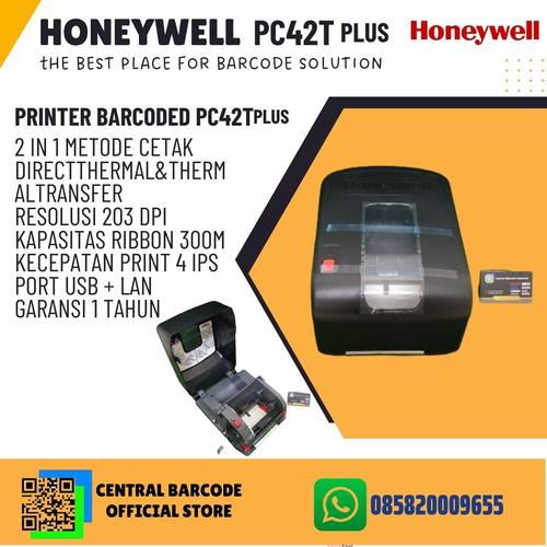 Jual BARCODE PRINTER HONEYWELL PC42T PLUS - Jakarta Pusat - Central ...