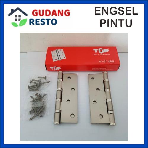 Jual ENGSEL PINTU TOP TEBAL JENDELA STAINLESS 3 4 INCH DOOR HINGE ...
