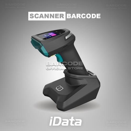 Promo Scanner Barcode iData J16 1D 2D Wireless Handheld Industrial ...