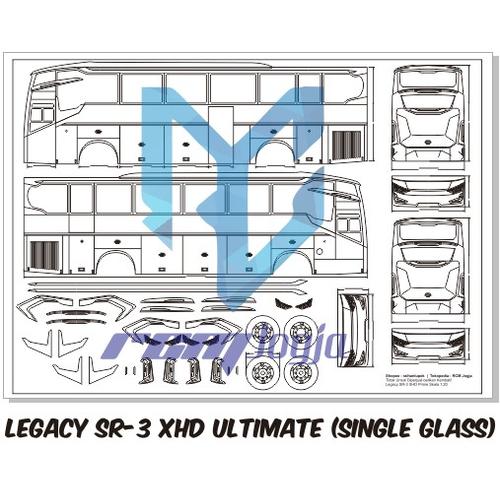 Jual Pola Miniatur Bus Skala 1:20 - Legacy SR3 SG - Kab. Bantul ...