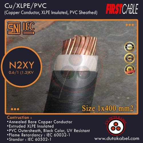 Jual Kabel N2XY 1x400 mm2 (Cu/XLPE/PVC) FIRST CABLE /1x400 mm/1 x 400 mm2 - Kab. Bekasi - CV ...