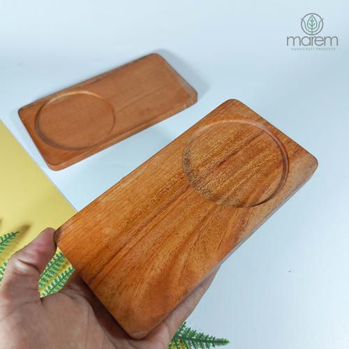 Jual TATAKAN KAYU COASTER KAYU KOTAK GELAS CANGKIR KOPI KAYU MAHONI ...