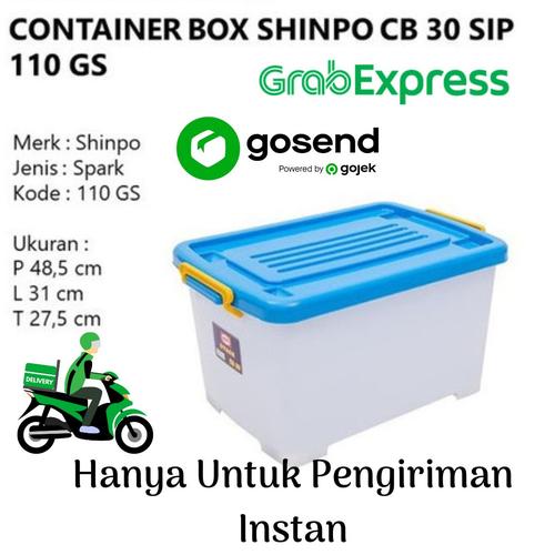 Promo Shinpo Container Box cb 30 sip 110 - Kotak Penyimpanan - Kota ...