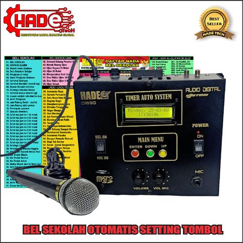 Jual Bel sekolah / Pabrik Otomatis plus MIC - Kab. Garut - Cv. Hade ...