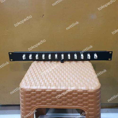 Jual patch panel fo 24 core LC OM2/ patch panel 24 core LC multimode ...