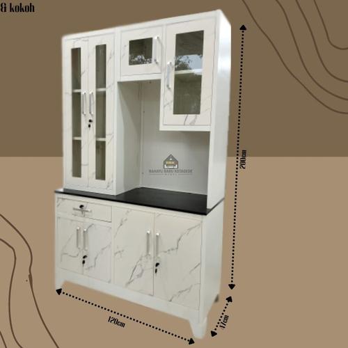 Jual Kitchen set Besi 4 Pintu Lemari Dapur Besi Rak Dapur Jogja - Kota ...