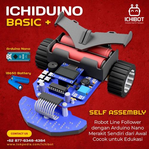 Jual Ichiduino Basic Plus Line Follower Edukasi Belum Dirakit Ichibot ...
