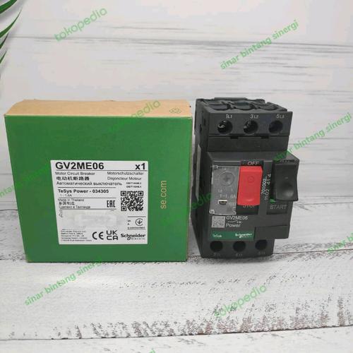 Jual Circuit Breaker GV2ME06 Schneider 1 - 1.6A - Jakarta Pusat - sinar ...