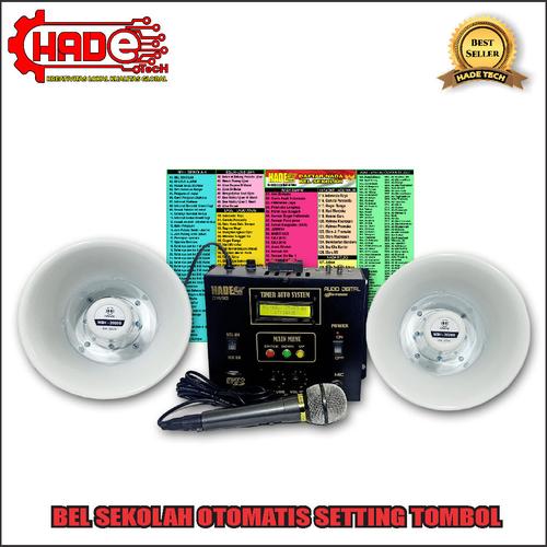 Jual Bel Sekolah / Pabrik Otomatis 2 Speker - Kab. Garut - Cv. Hade ...