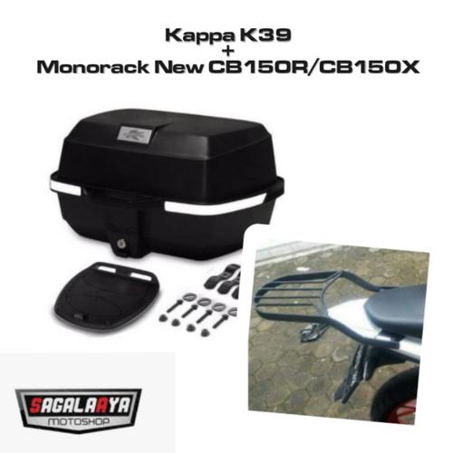 Jual Kappa K39 Bracket Monorack NCB New CB150 CB150X statis GP box ...