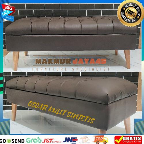 Jual KAIN OSCAR KULIT- SOFA BENCH MINIMALIS kain oscar kulit sintetis ...