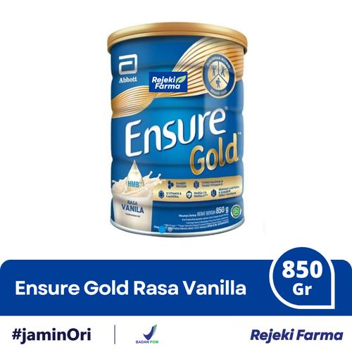 Jual Ensure Gold Rasa Vanila 900g Susu Kaleng Dewasa - Vanilla 900 gr gram - Jakarta Selatan ...