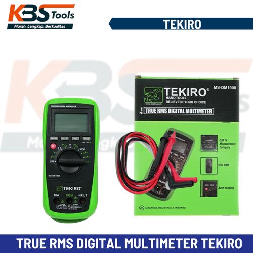 Jual TEKIRO True RMS Multimeter DIGITAL - Multitester - Avometer - Kota ...