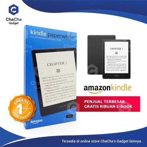 Jual Amazon Kindle Paperwhite 11th Waterproof 6.8" Warm Light WIFI 16GB - Ads Denim - Jakarta ...