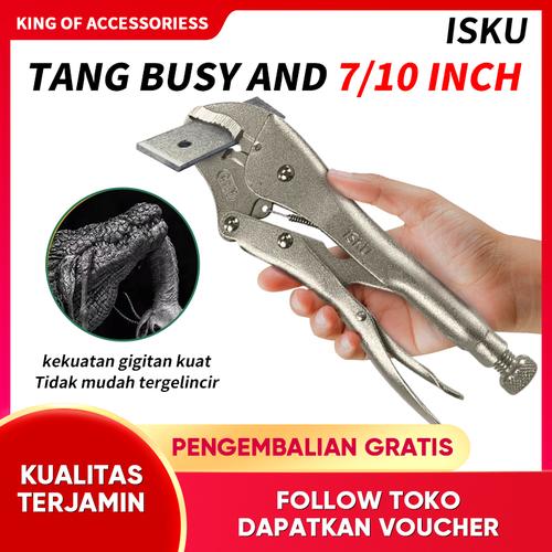 Jual ISKU Tang Buaya 7/10 Inch Tang Jepit Locking Plier Vice Grip 225mm ...