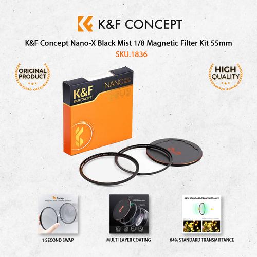 Promo KNF Concept Magnetic Nano-X Black Mist 1/4 Filter K&F Concept ...