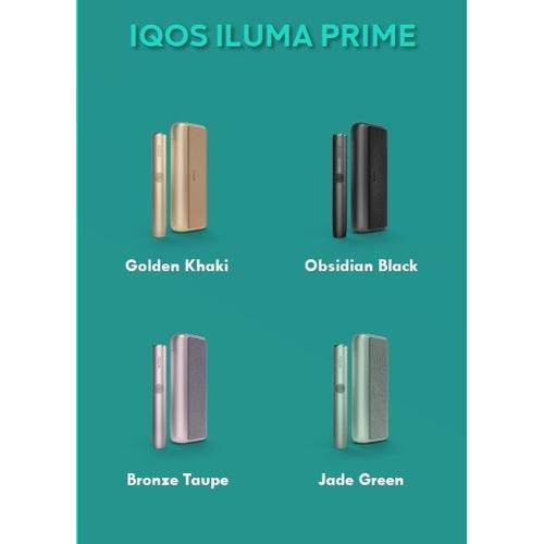 Jual IQOS ILUMA PRIME NEW DEVICE - Golden Khaki, COMBO w/ HEETS - Kota ...