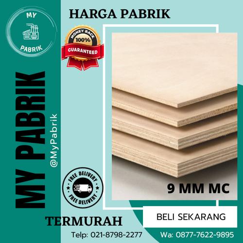 Jual TRIPLEK/MULTIPLEK/PLYWOOD 9 mm 122 x 244 4 x 8 9mm 122x244 4x8 ft ...