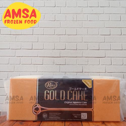 Jual Gold Cake Rious Cheese Cake Original 190 gr - Kota Bandung - Amsa ...