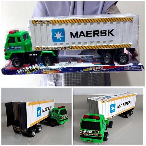 Promo Mainan Truk Kontainer Box Besar Murah - Miniatur Mobil Truck ...
