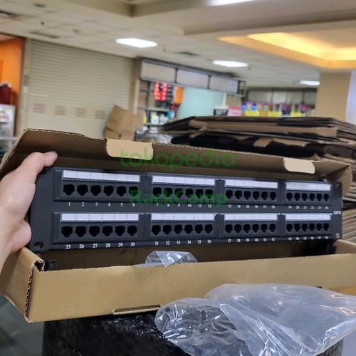 Jual Patch Panel 48 Port Cat.6 Full Modular - Jakarta Pusat ...