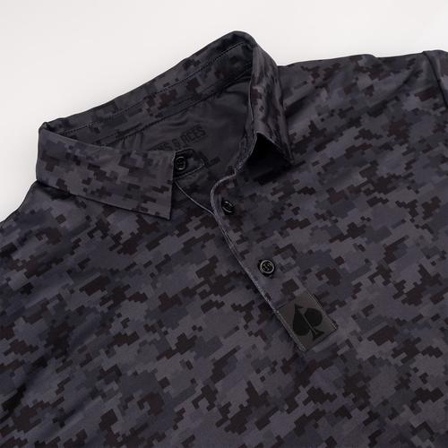 Promo PINS & ACES Black Digi Camo Polo Shirt - S - Jakarta Utara ...