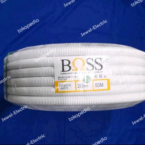 Jual Flexible Putih Ukuran 20mm @50M Meter Merk BOSS - Jakarta Pusat ...
