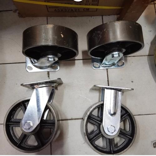 Jual Roda Besi Heavy Duty 6 inch (2hidup + mati) - Jakarta Barat ...