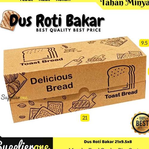 Jual bt dus roti bakar bandung / box roti bakar / kemasan roti bakar ...
