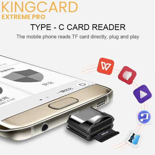 Jual kingcard mini card reader OTG - Micro SD to USB C Phone Laptop ...
