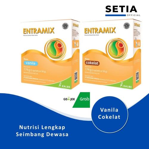 Jual Entramix Susu Rendah Laktos Malnutrisi Gizi Seimbang Paket isi 6 ...
