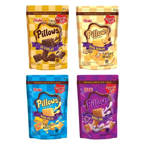 Jual Oishi Pillows Makanan Ringan Ekstrudat Berbagai Varian Pilih Rasa ...