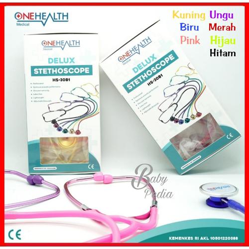Jual Stetoskop Deluxe Dual Head - Delux Stethoscope - Stetoscope ...