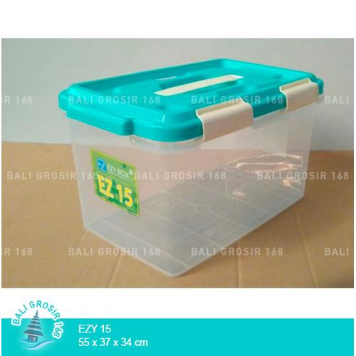 Jual container box ezy 15 liter tempat penyimpanan barang storange ...
