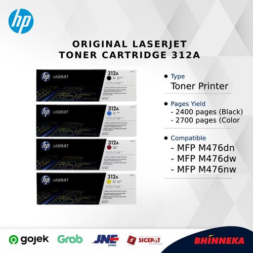 Promo HP Original LaserJet Toner Cartridge 312A - Black Cicil 0% 3x ...