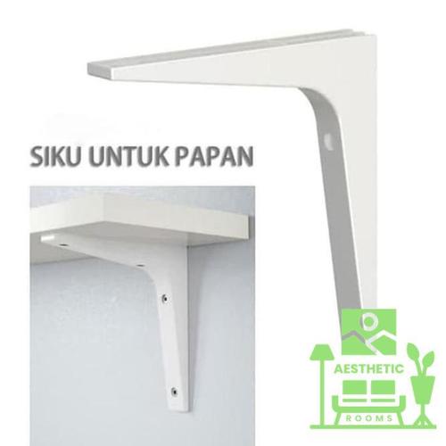 Jual Braket rak siku besi papan kayu ambalan hambalan gantung braket ...