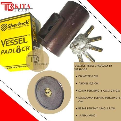 Jual GEMBOK SHERLOCK VESSEL FOLDING GATE / GEMBOK VESSEL FOLDING GATE ...