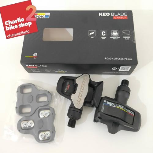 Jual Pedal Road LOOK Keo Blade Carbon CR 8 Black - PEDAL + CLEAT ...
