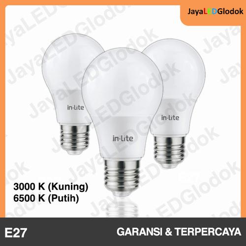 Jual Bohlam Lampu In Lite Inlite LED E27 Putih Kuning Gantung - 3 Watt ...