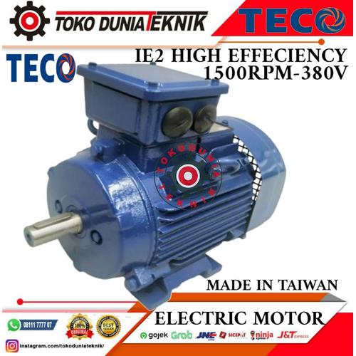 Jual TECO AESV2S (IE2) 15KW / 20HP 1500RPM 4POLE 3PHASE B3 FOOT MOUNTED ...