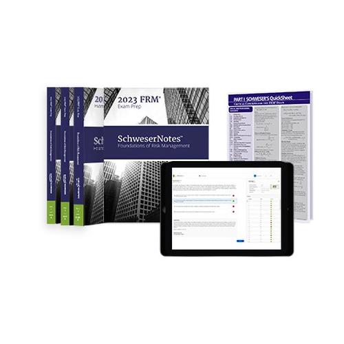 Jual FRM 2023 Schweser Notes Part I & Quicksheet Part 1 + QBANK 2023 ...