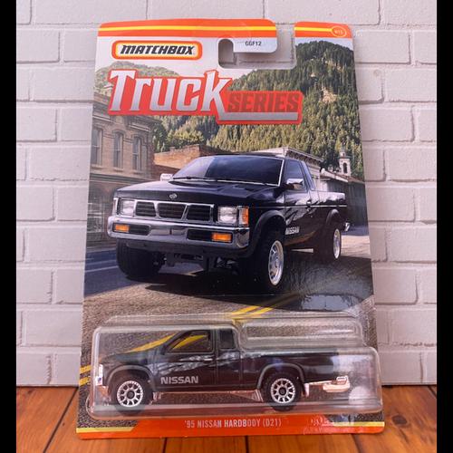 Jual Matchbox 95 Nissan Hardbody D21 Hitam, Truck Series, Diecast ...