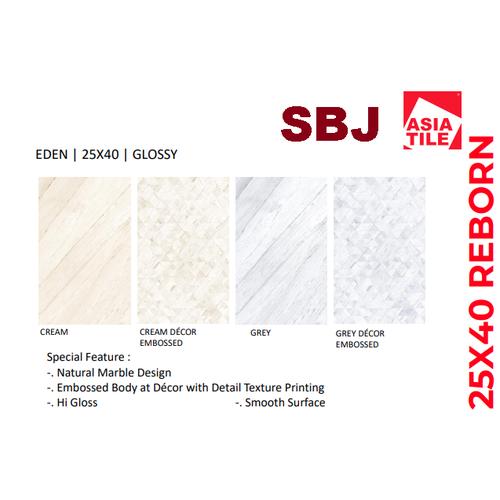 Jual ASIA TILE EDEN SERIES 25 X 40 / KERAMIK GLOSSY - Kota Bandung ...